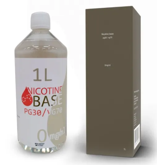 Nicotine Base - PG30/VG70, 0mg / 1000 ml | Esug.dk